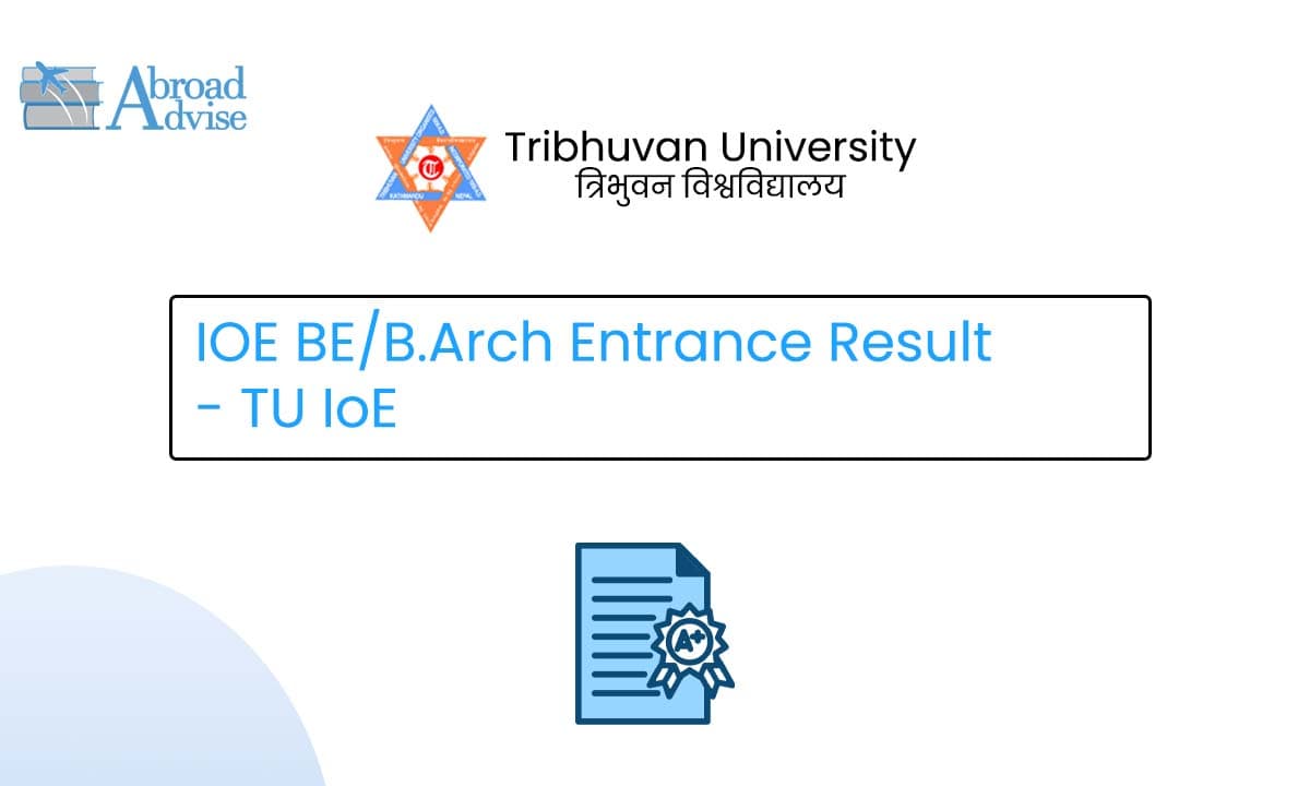 Tribhuvan University, Institute of Engineering (IOE) has published the ...